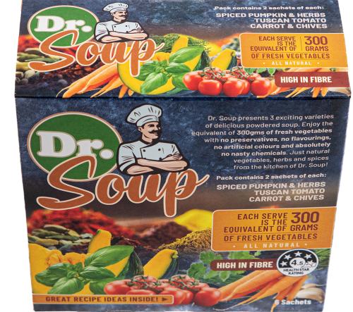 Dr Soup® 6 Single Serve Sachets - Cell-Logic-USA